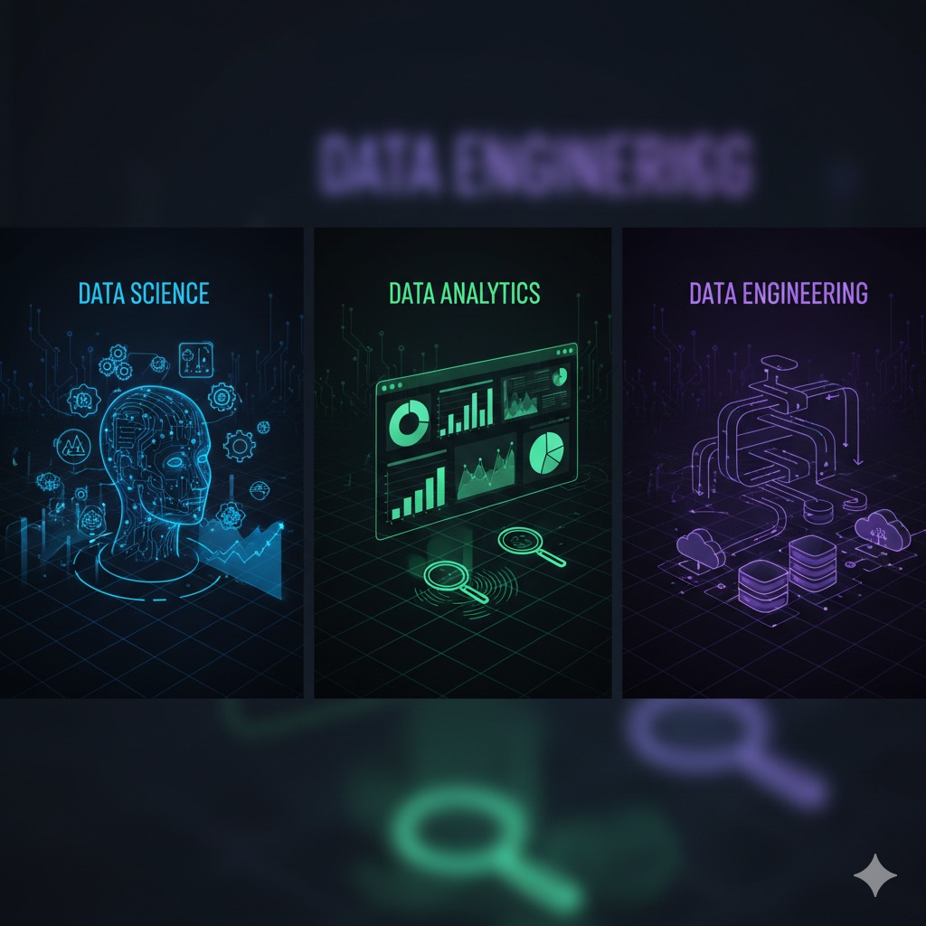 Data Science vs Data Analytics vs Data Engineering: What Should You ...